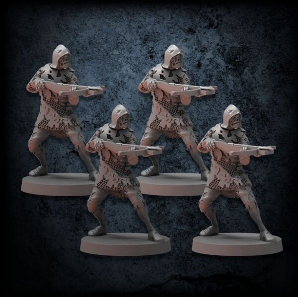 Dark Souls RPG: Hollow Crossbowmen Miniature Set, 18,89