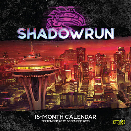 Shadowrun: 16 Month Calendar Game Maps, 15,13