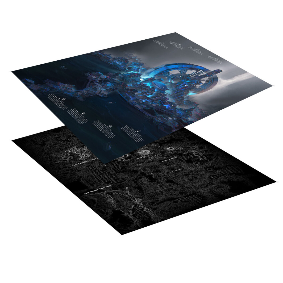 Nibiru RPG: Map of Nataku & Umbra - Dragonworld - Spieleversand seit ...