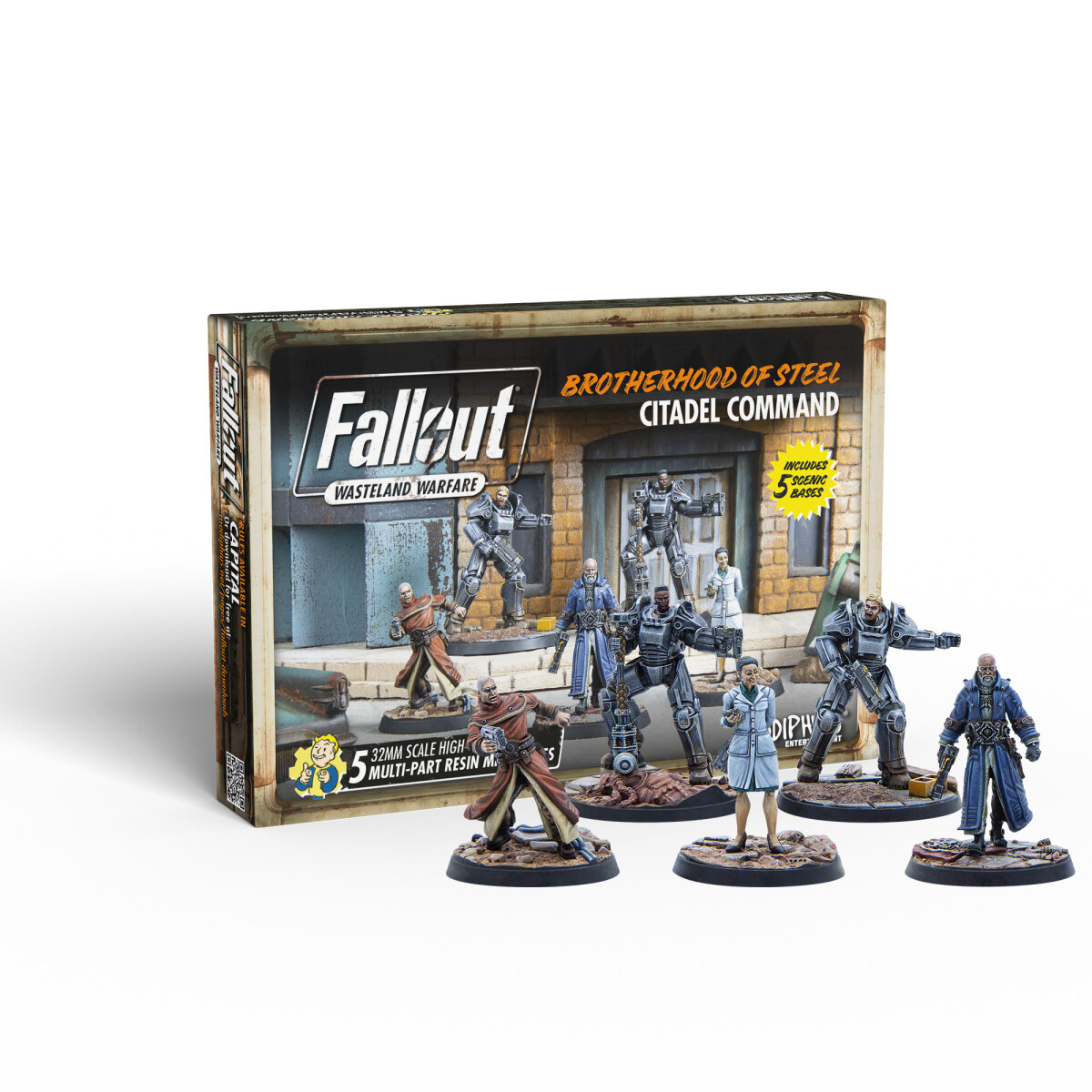 Fallout - Wasteland Warfare: Brotherhood of Steel Citadel Command - D ...