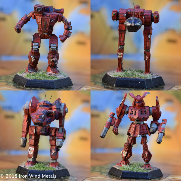 BattleTech Miniatures: Kurita Sword & Dragon Mech Pack II, 42,46