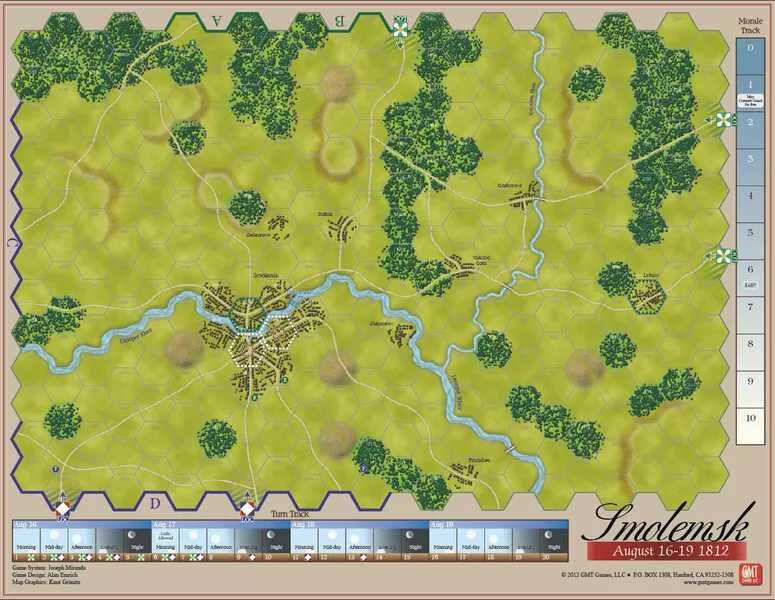 Fading Glory Mounted Map Set, 15,38