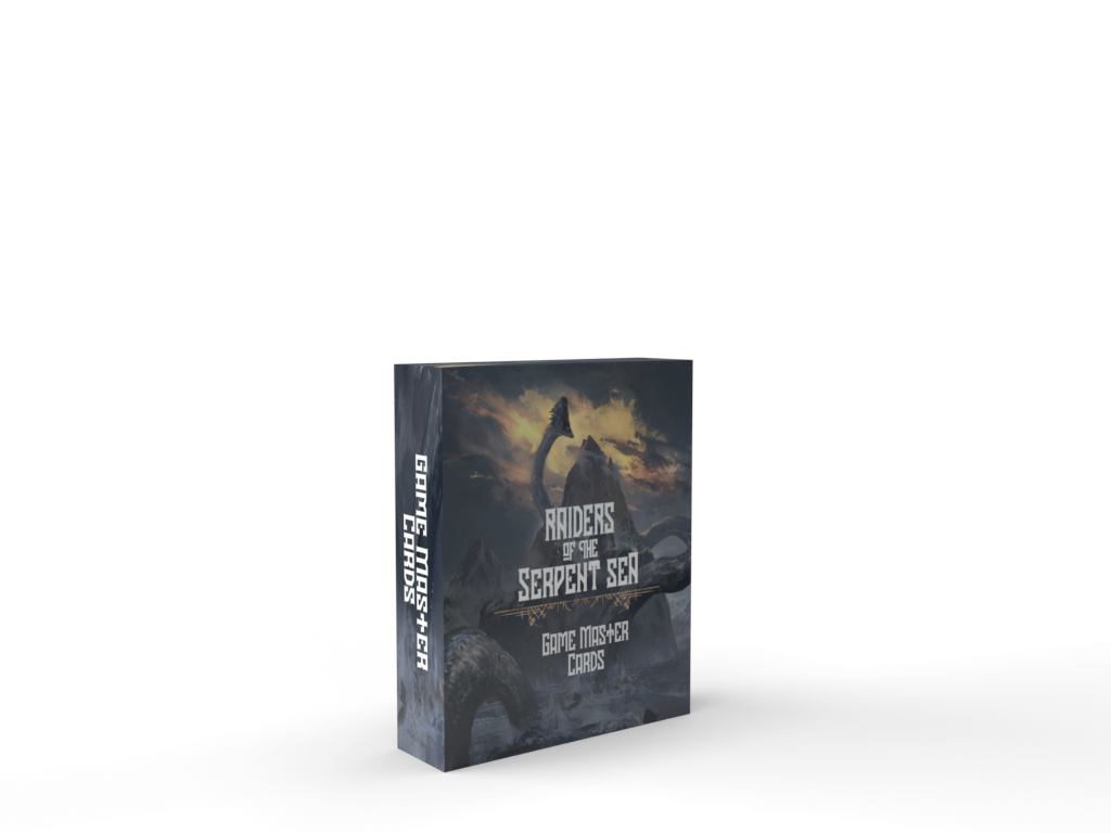 Raiders of the Serpent Sea RPG: Game Master Cards 5E, 14,58