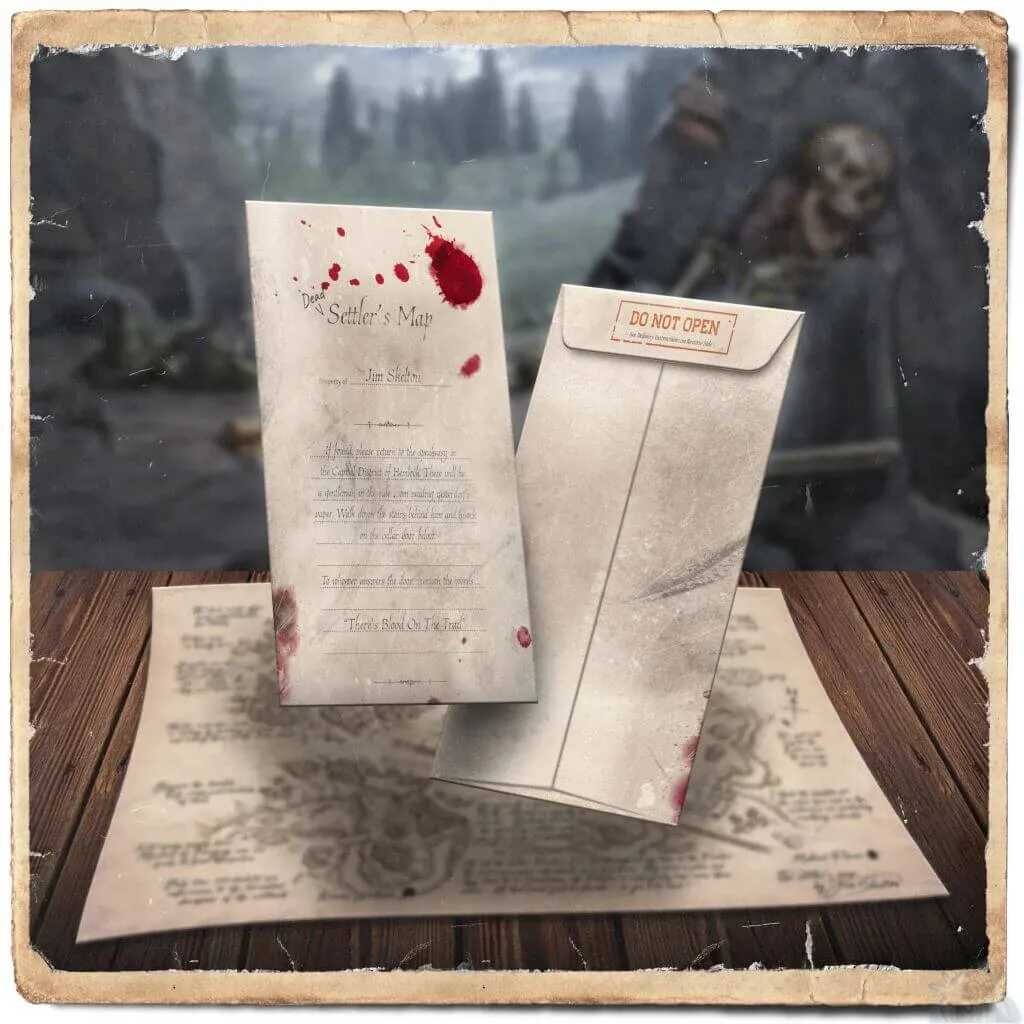 Bantam West: Dead Settlers Map, 14,96